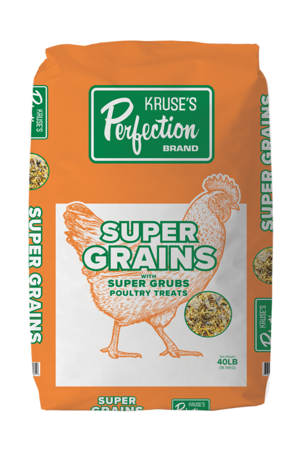 Super Grains w/Super Grubs 40lb – Garcia's Feed